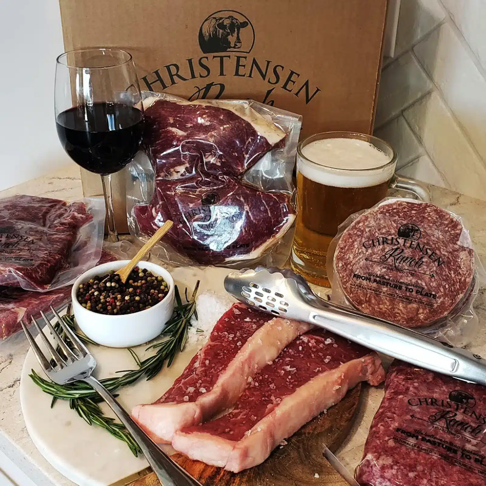 Beef Boxes | Pasture Raised Beef | Christensen Ranch