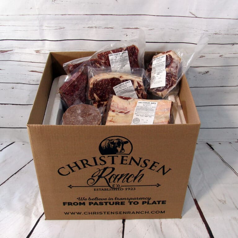 Beef Boxes | Pasture Raised Beef | Christensen Ranch